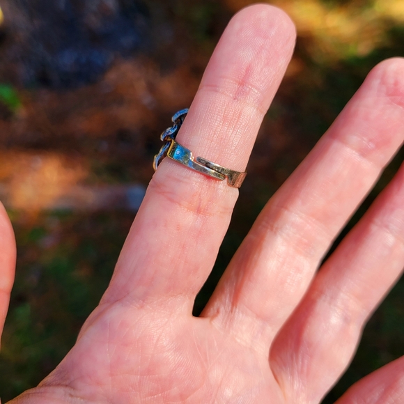 Jewelry | Twisted Color Explosion Pink Purple Gem Tie Dye Ring One Size ...